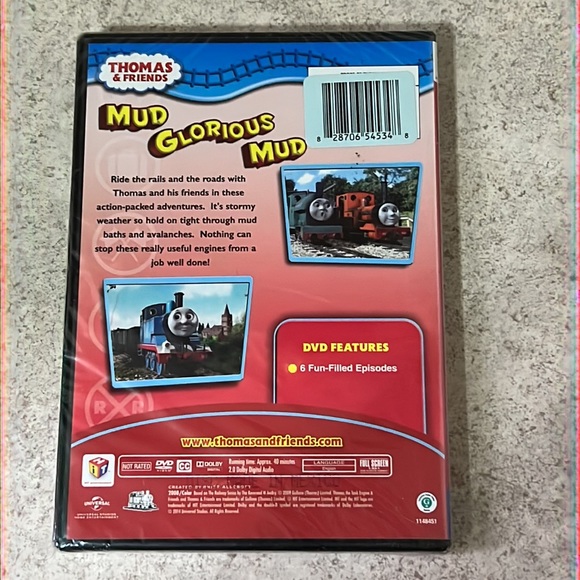 lyons studio | Media | Thomas Friends Mud Glorious Mud Dvd New | Poshmark